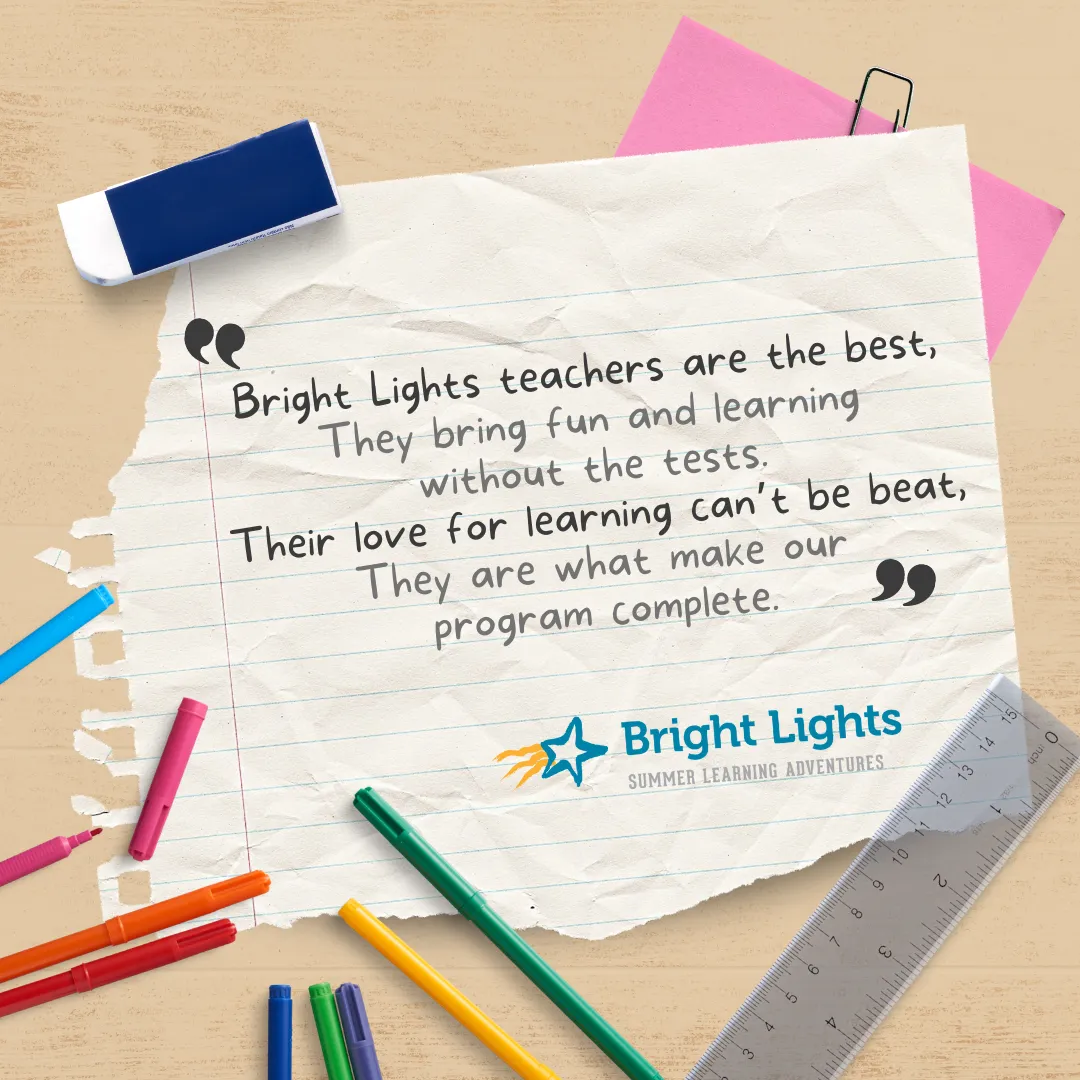 Teachers are Difference Makers at Bright Lights - Bright Lights ...